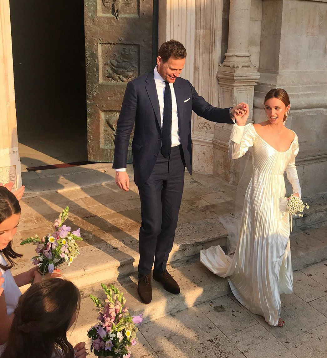 Today Show host Tom Steinfort gets married in Croatia