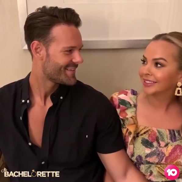 Bachelorette 2019 winners Angie Kent and Carlin Sterritt share joint video
