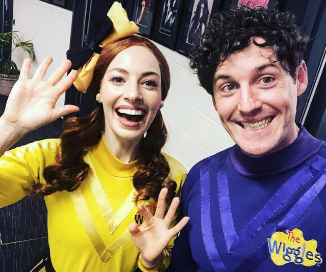Emma 'Wiggle' Watkins always wears a wig while performing