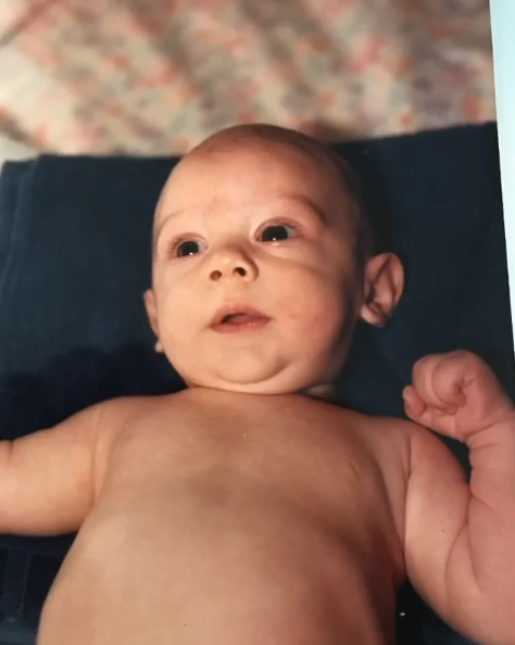 Matty J recreates childhood photos in the Just A Kid Challenge