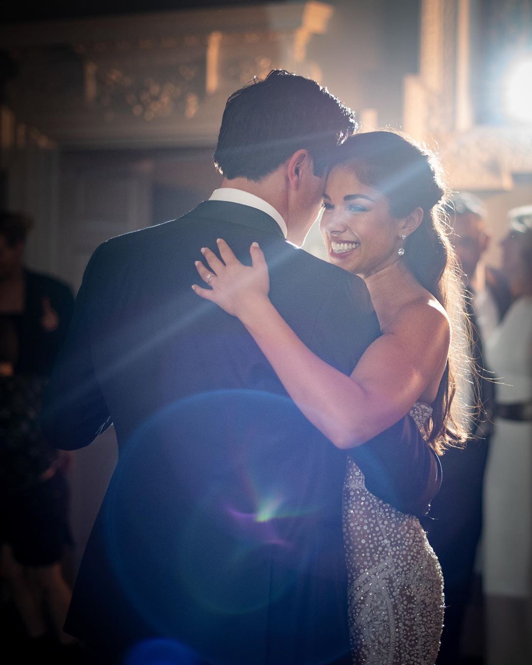 Sarah Roberts and James Stewart's love story in pictures