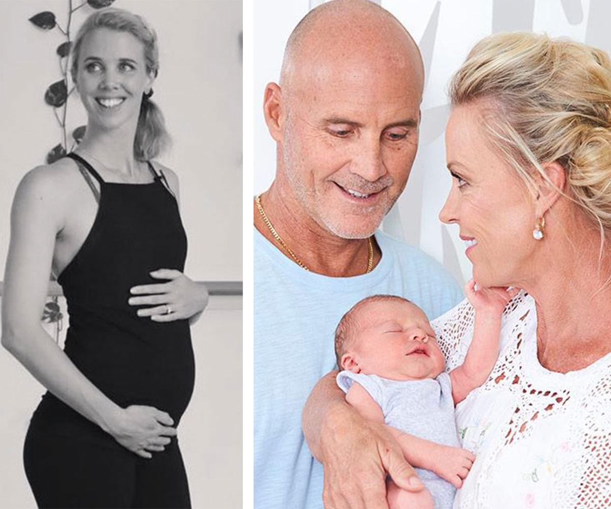 Lisa Curry and Grant Kenny welcome their second grandchild