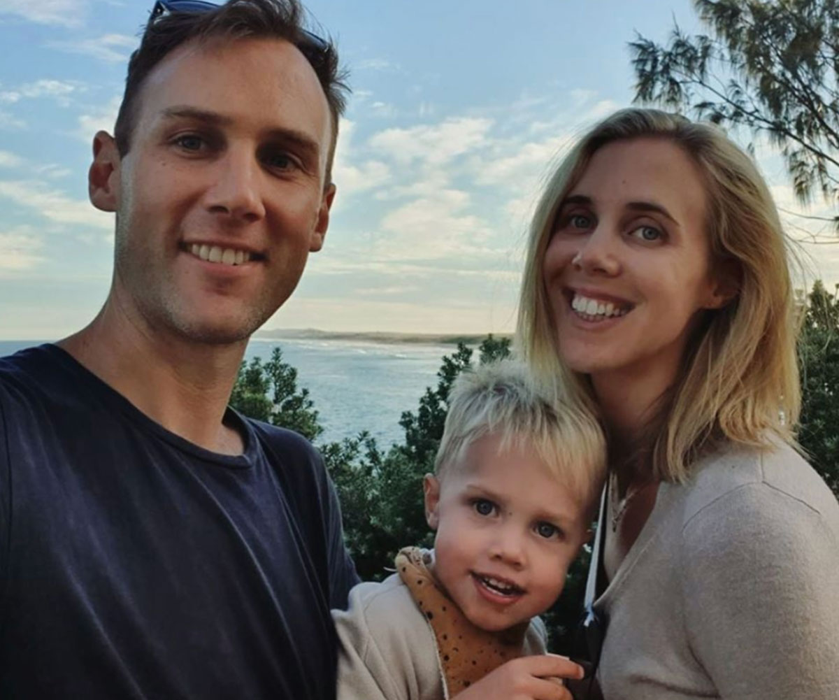 Lisa Curry and Grant Kenny welcome their second grandchild