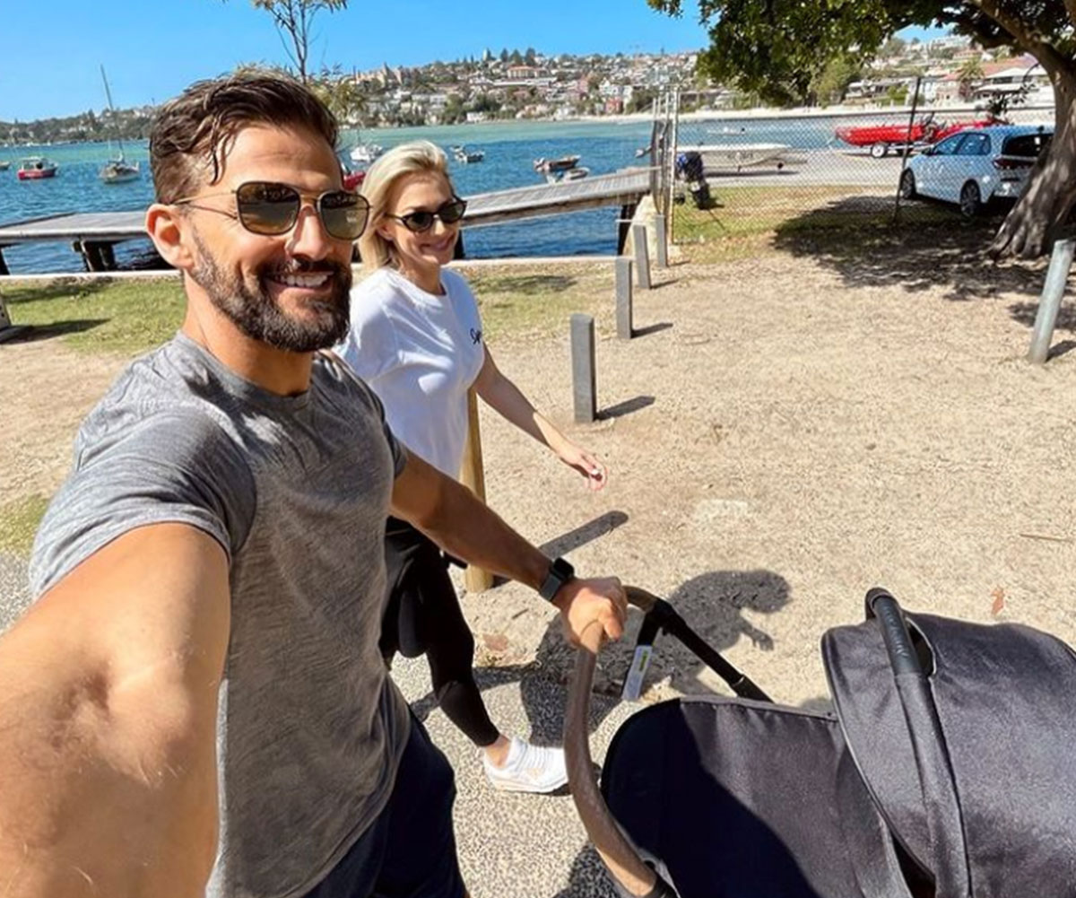 Tim Robards and Anna Heinrich mark a special milestone with daughter Elle