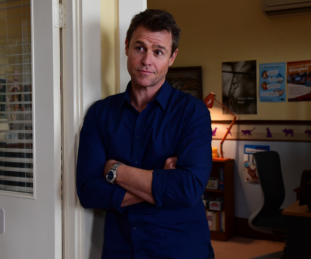 Rodger Corser's hilarious response to wife's Doctor Doctor tribute