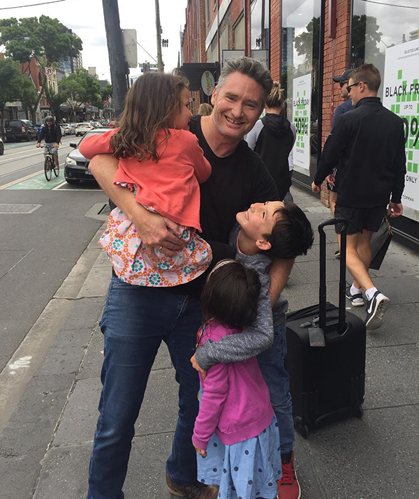 Inside Dave 'Hughesy' Hughes family life