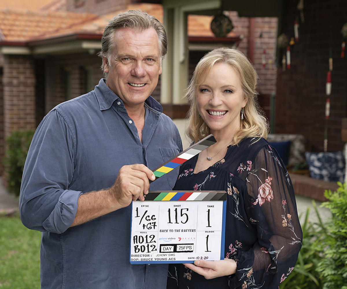 Rebecca Gibney and Erik Thomson talk Back To The Rafters