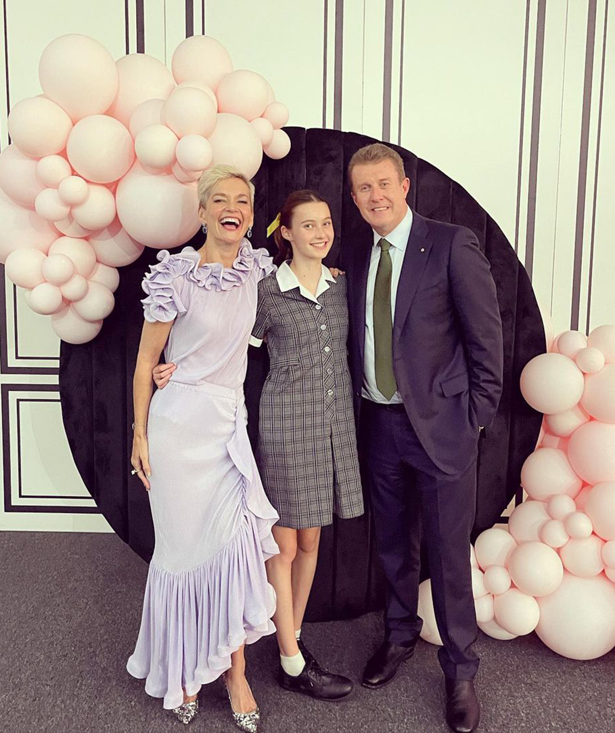 Jessica Rowe's daughter Allegra is the spitting image of her mum as she ...