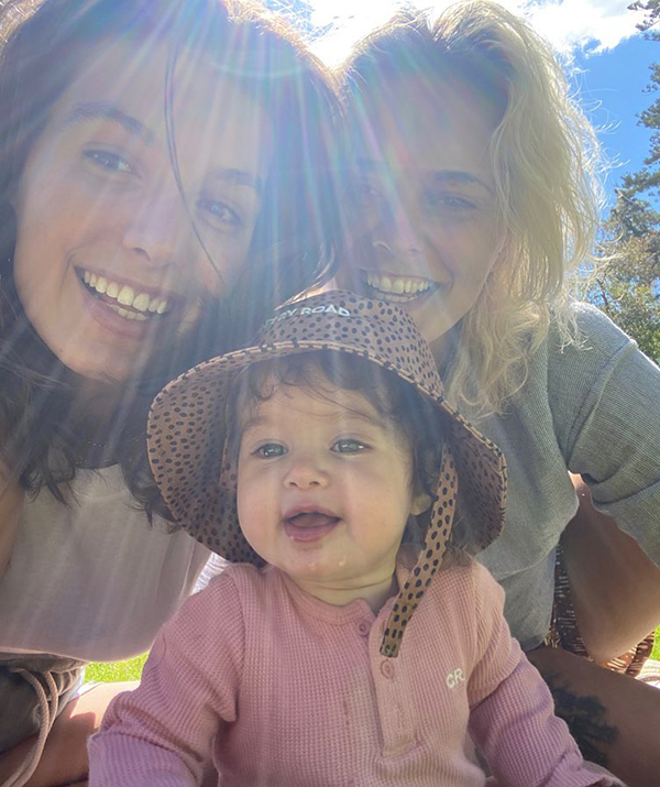 Moana Hope and Isabella Carlstrom's family in pictures