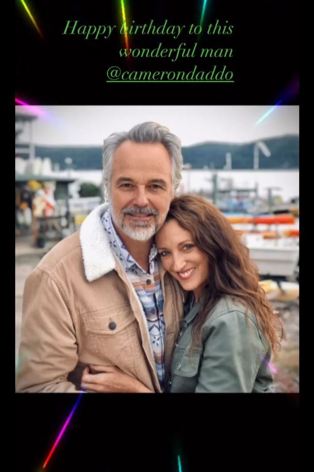 Ali Daddo celebrates Cameron Daddo's birthday - they're still so in love