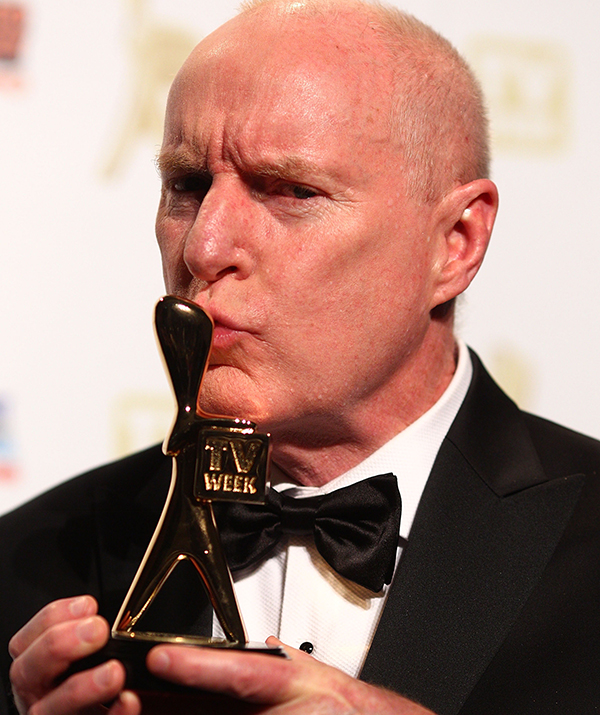 Gold Logie nominee Ray Meagher thought his "golden days" were over