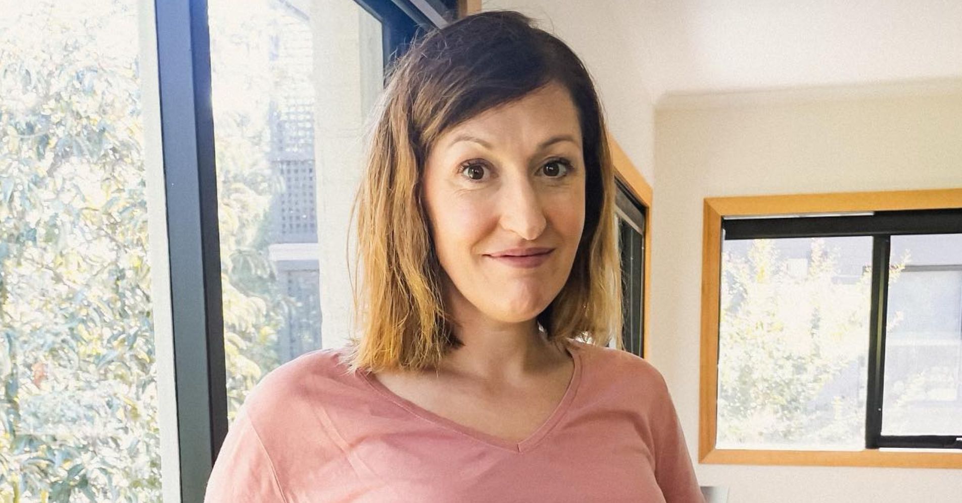 Celia Pacquola welcomes her first baby - meet her adorable bundle of joy