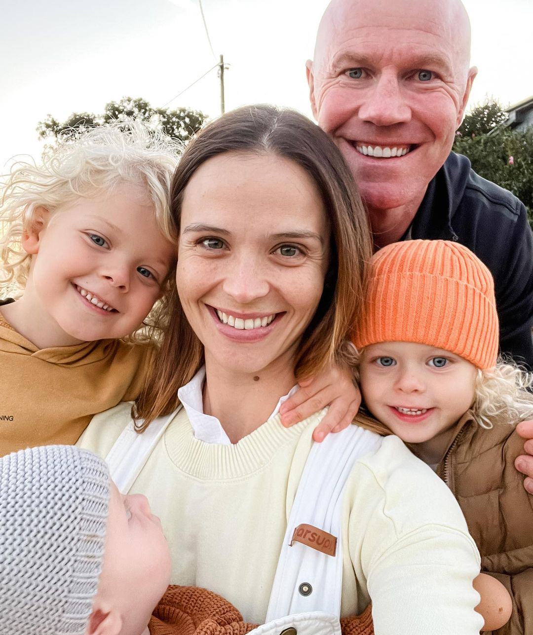 Lauren Brant and Barry Hall's cutest family photos