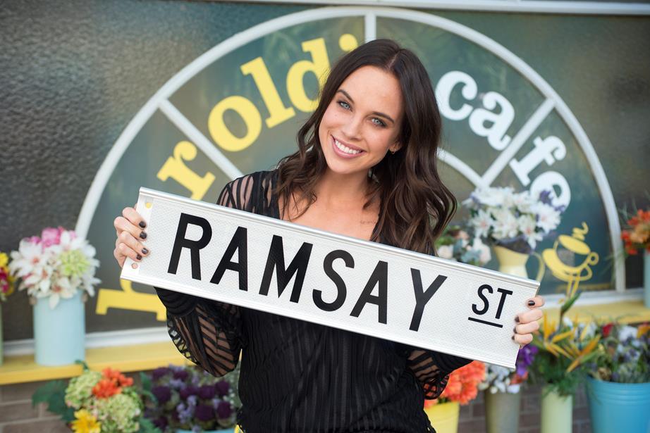 Former Neighbours star welcomes baby