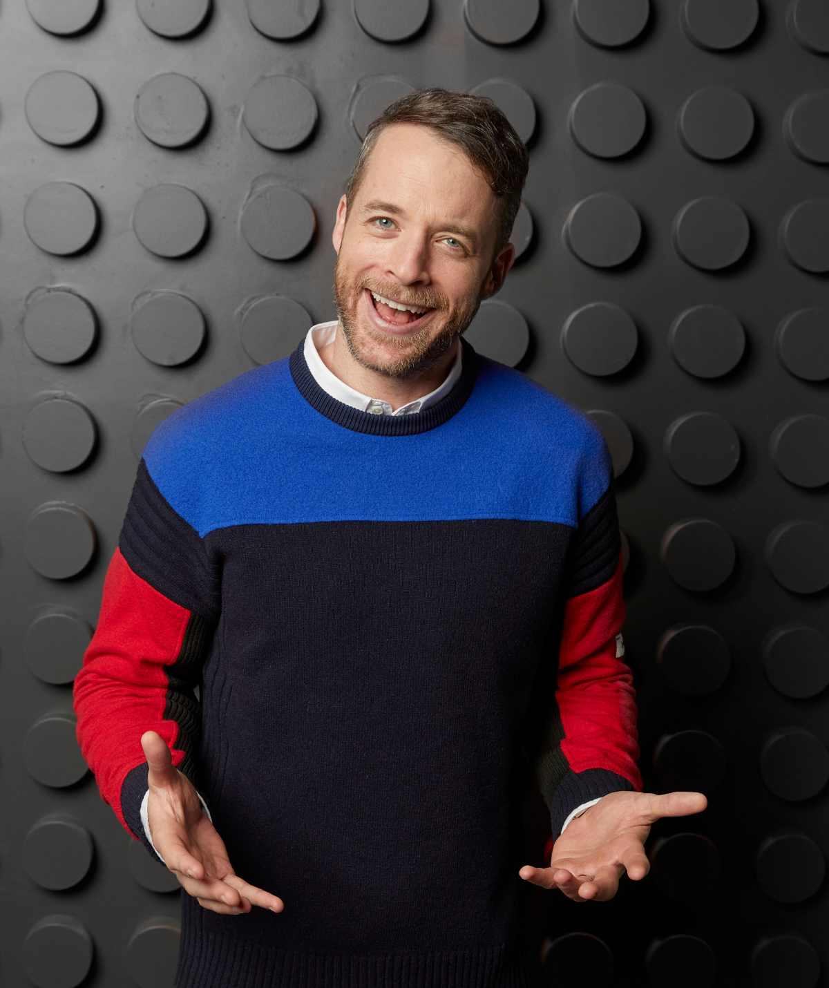 Hamish Blake ''just likes being silly'' on Lego Masters