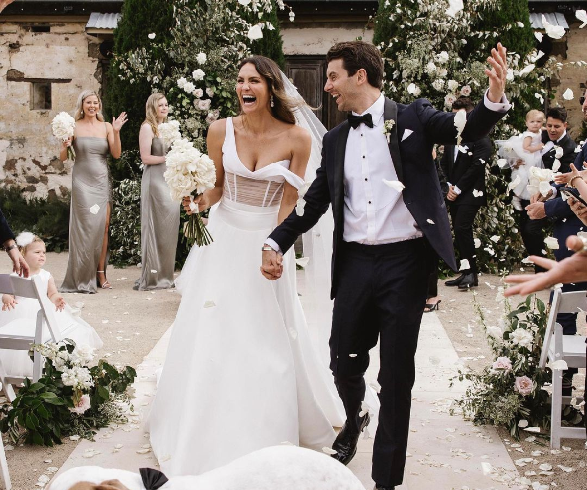 The Bachelor's Matty J and Laura Byrne's love story