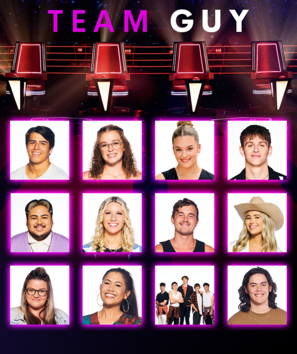 The Voice Australia 2023 contestants