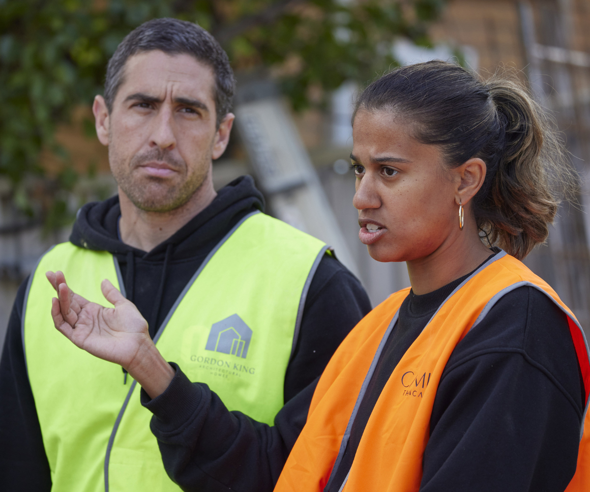 The Block: Kyle and Leslie breakdown after upsetting news