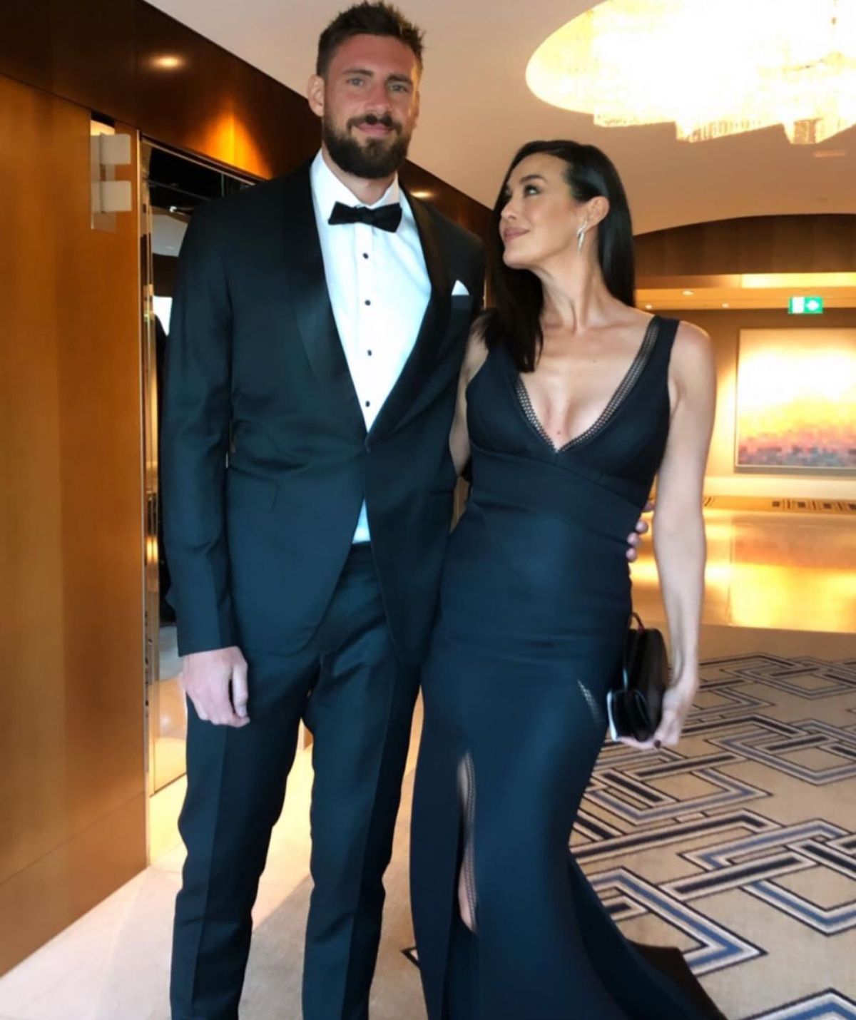 Megan Gale and Shaun Hampson's relationship